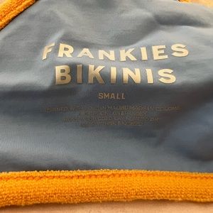 Frankie's Bikinis | Swim | Frankies Bikinis Sawyer Terry Cloth Bluebird ...